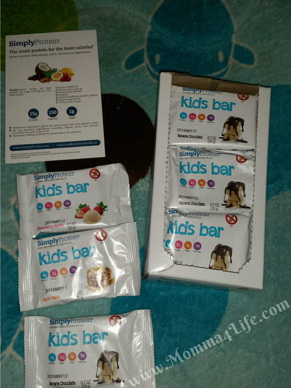 Back to School with Simply Protein Kids Bars Review - Momma4Life