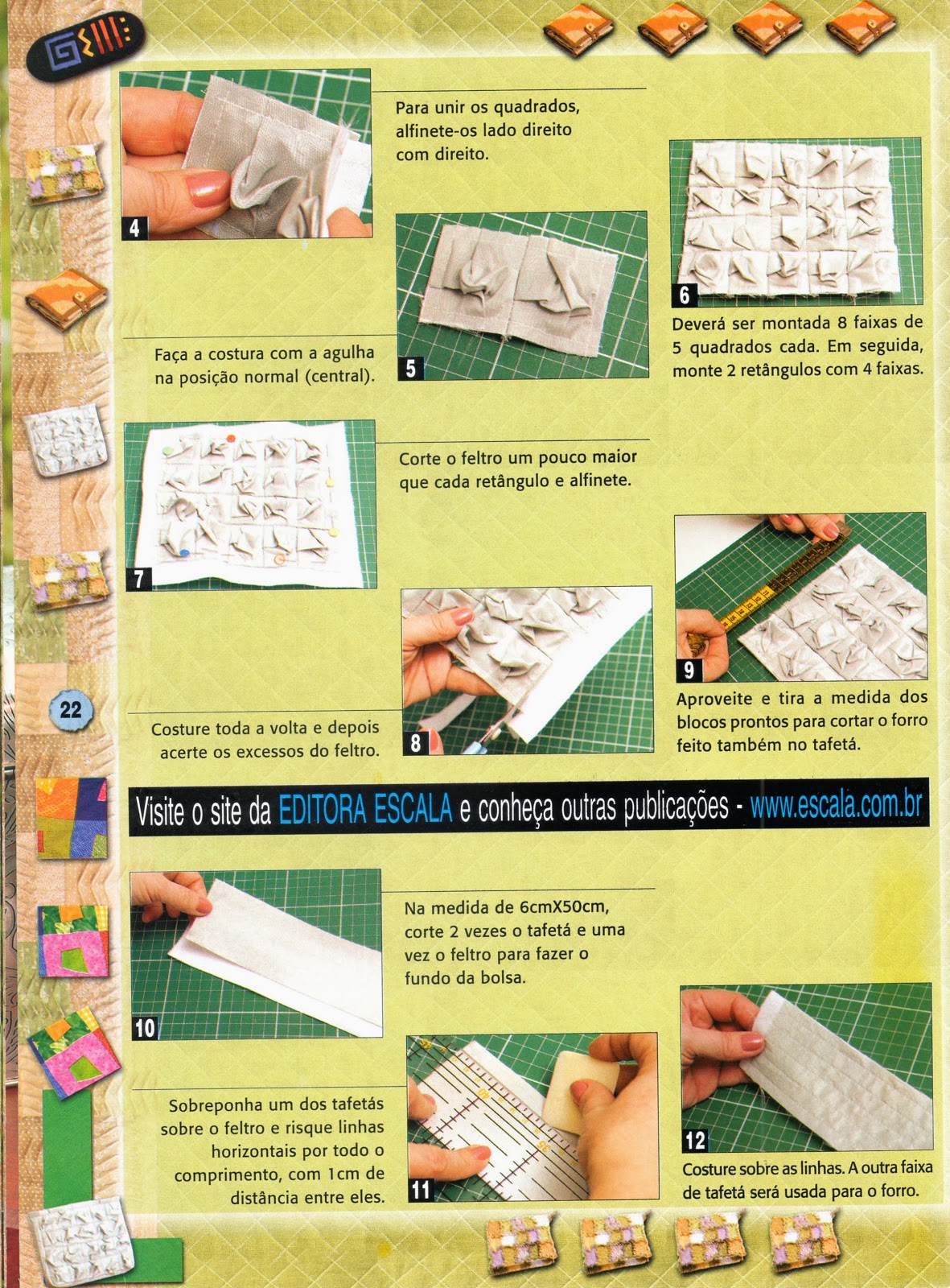 Confraria do Patchwork - Projetos