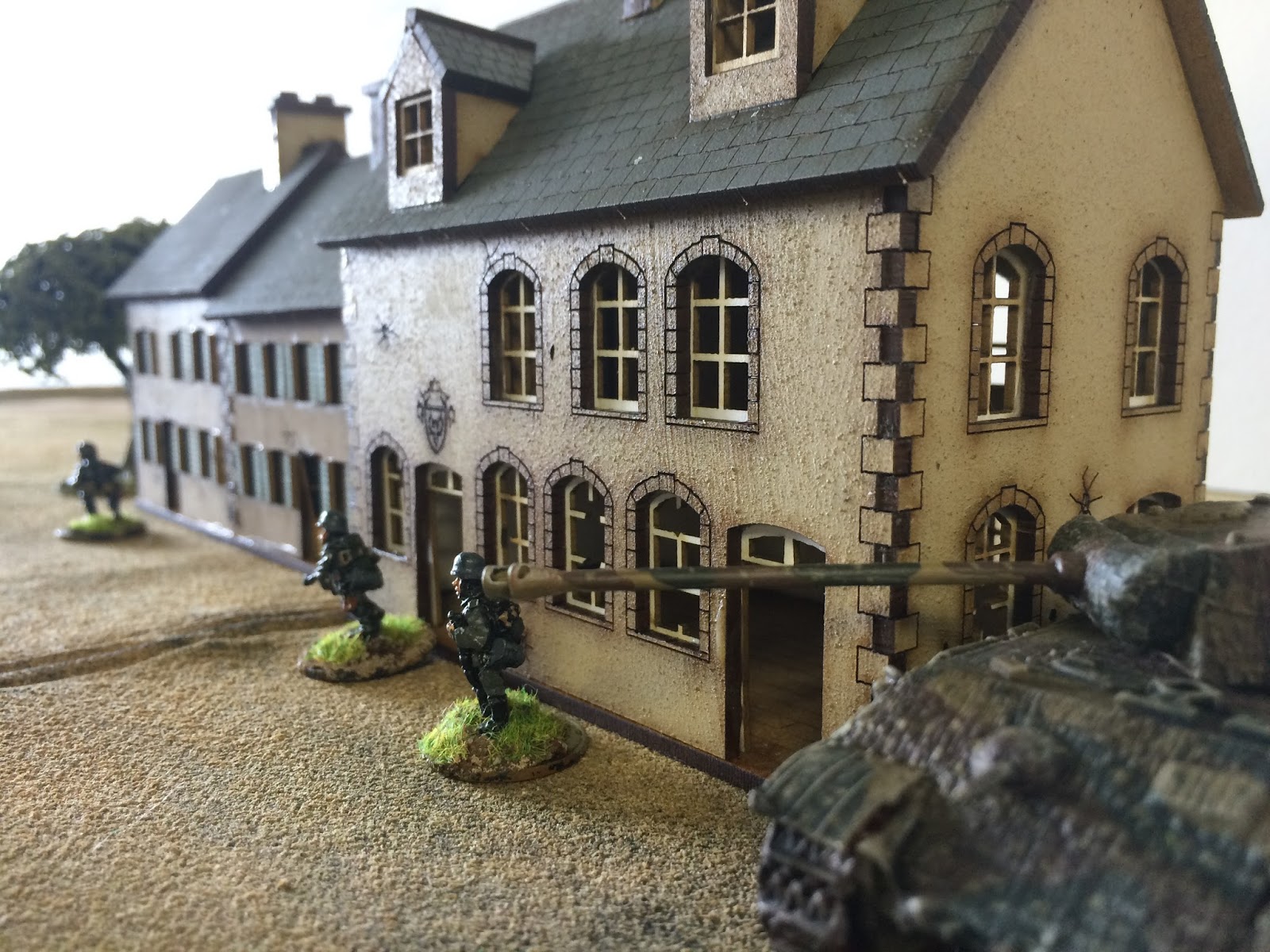 Empires At War Blog: 20mm normandy buildings