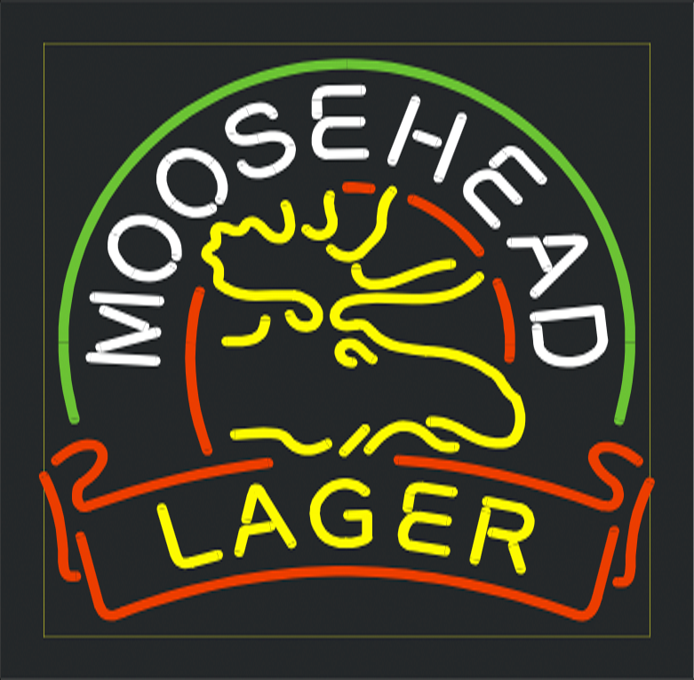 Wiki Neon Sign Blog: MOOSEHEAD LAGER BEER BAR CLUB NEON LIGHT SIGN (16 ...