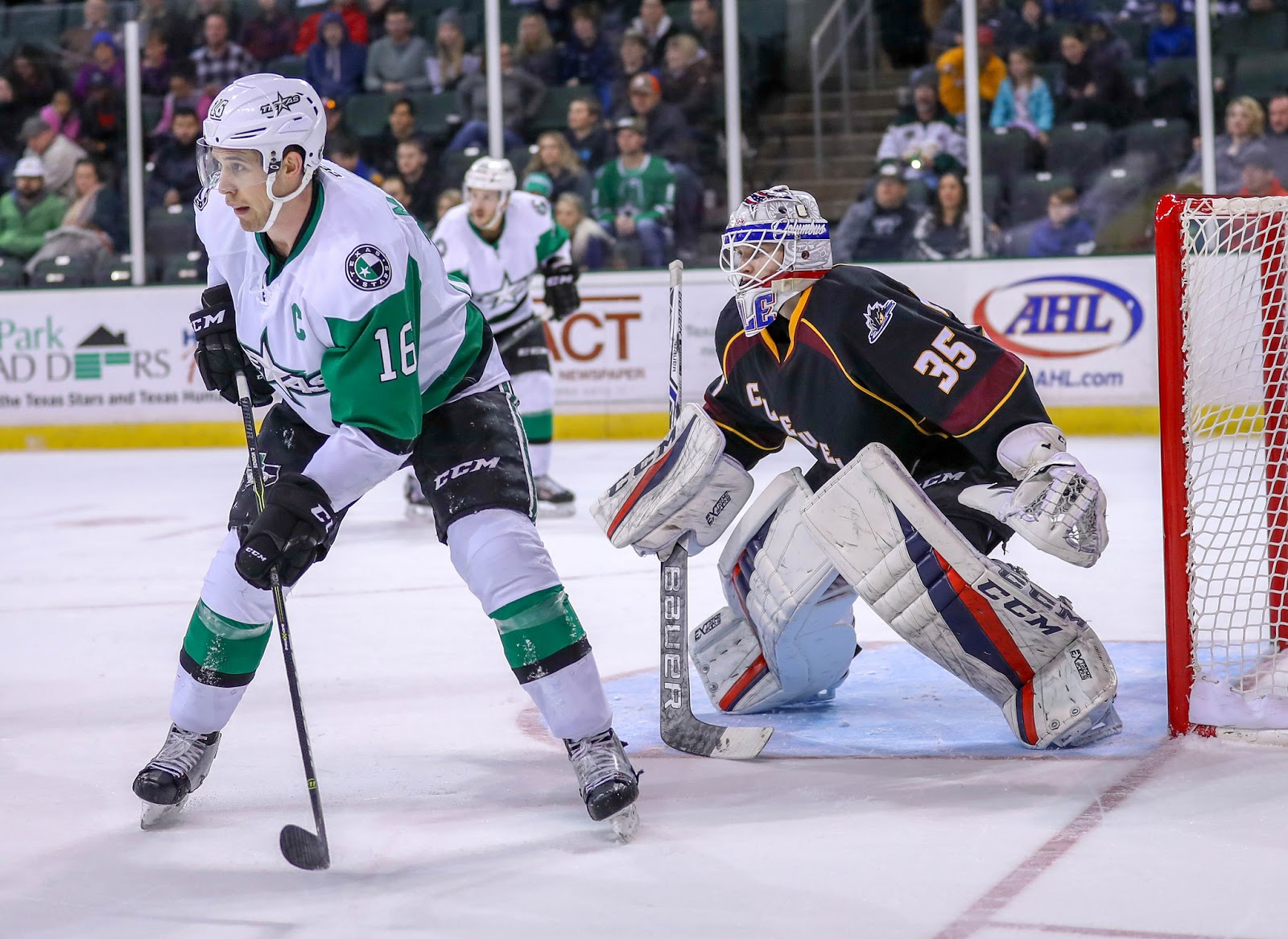 Niklas Hansson Scores First Career AHL Goal as Stars Defeat Monsters in ...