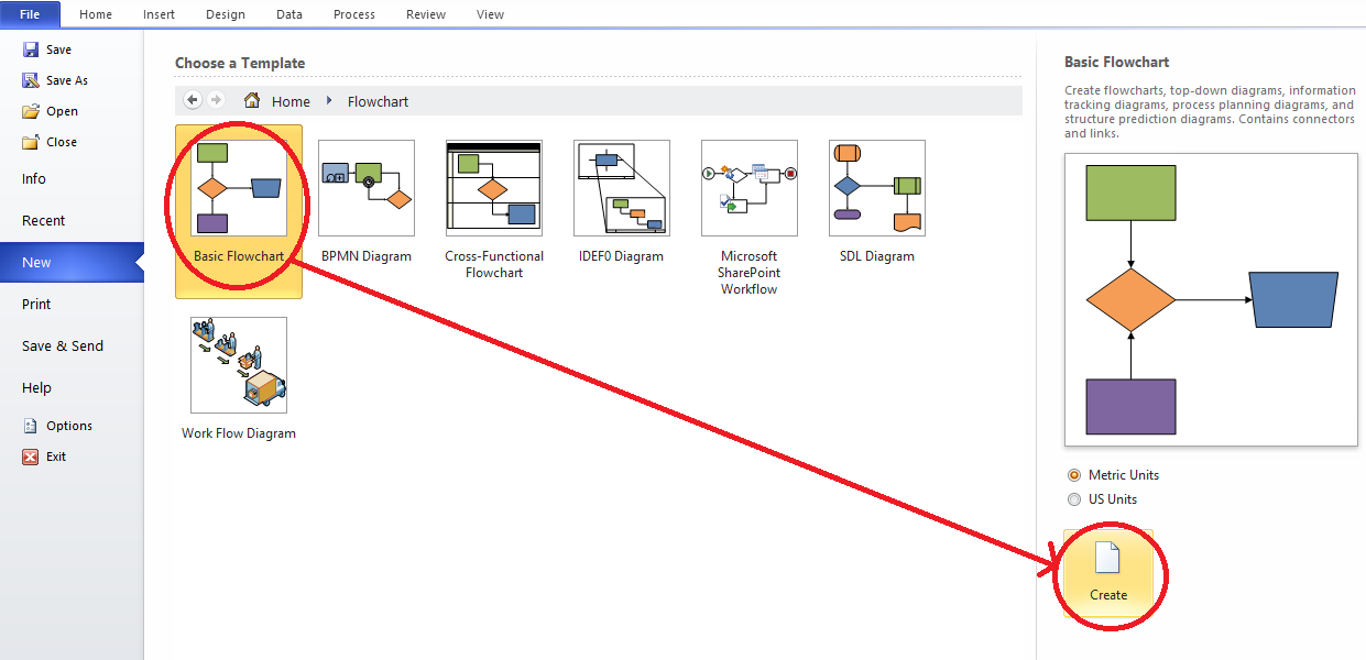 Psycho Techno: MEMBUAT FLOWCHART (DIAGRAM ALIR)