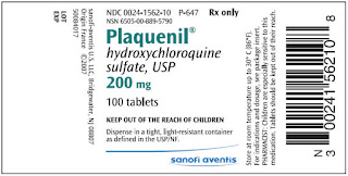 Self treatment: Plaquenil