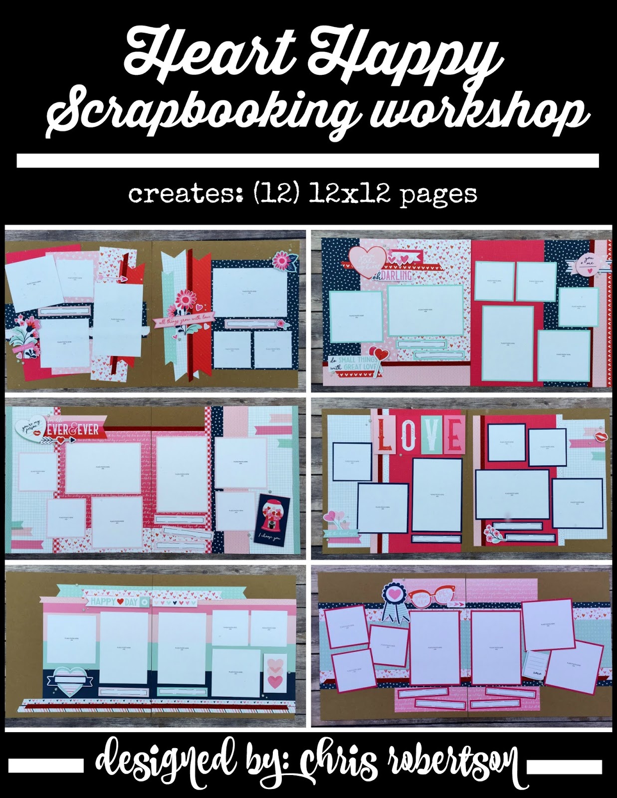 Chris' Creative Life: Heart Happy Workshop