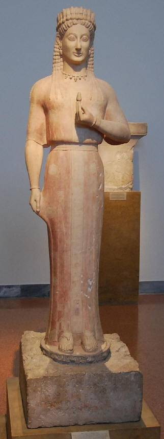 Τέχνης Σύμπαν και Φιλολογία: Η Κόρη Φρασίκλεια. Phrasikleia Kore