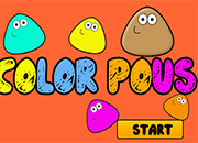 Color Pou | juegos de Pou - jugar online - descargar - cartoon