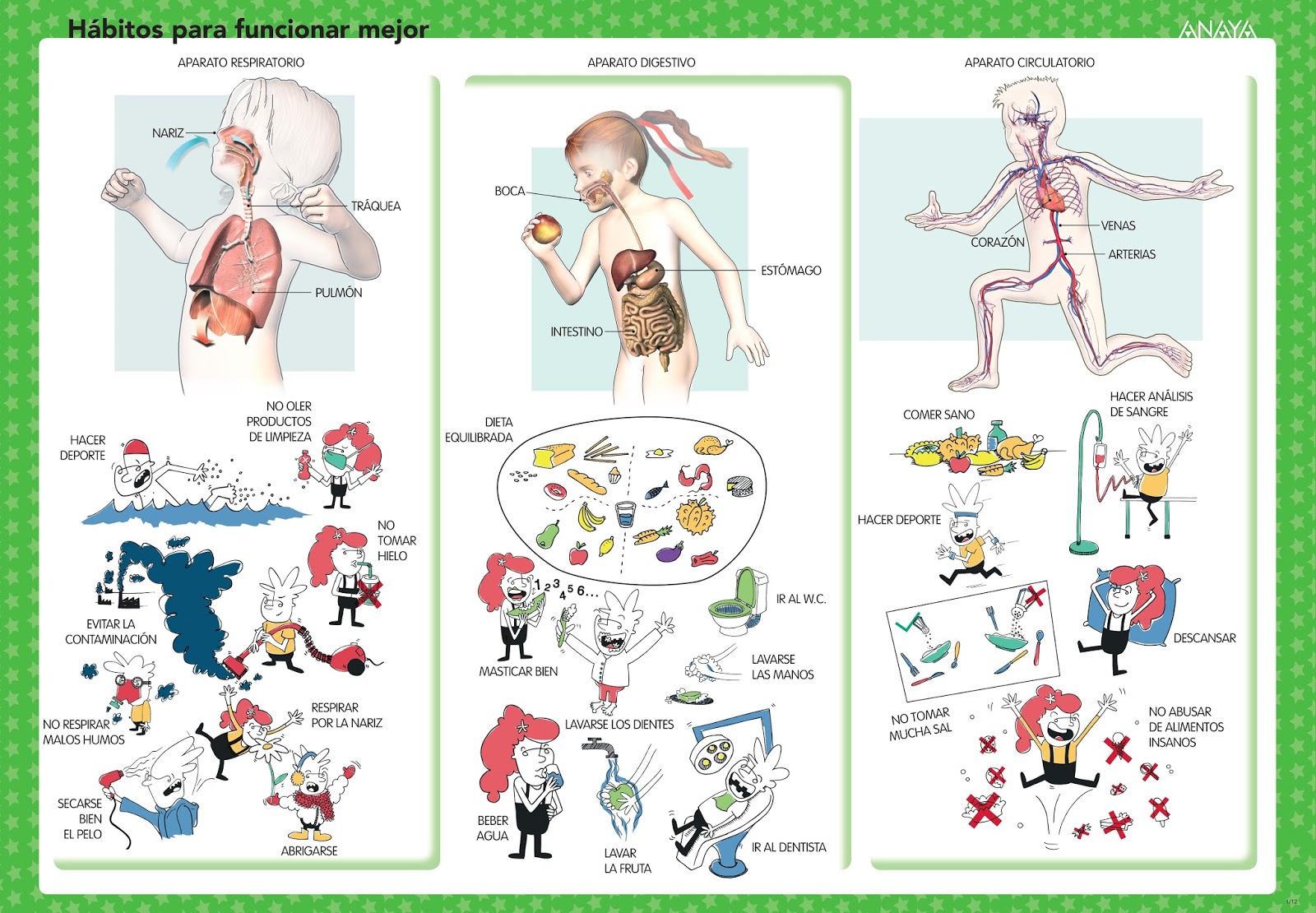 Letras, números y algo mas: Hábitos para funcionar mejor