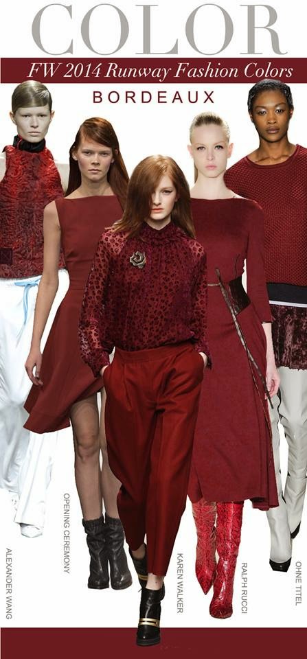Style, Decor & More: Bordeaux - The New Black! Color Trend!