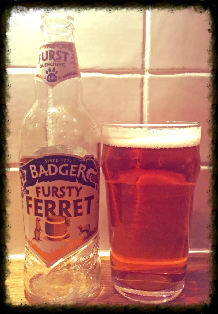 Beer There, Drunk That: Fursty Ferret (4.4%) - Badger Brewery, Dorset ...