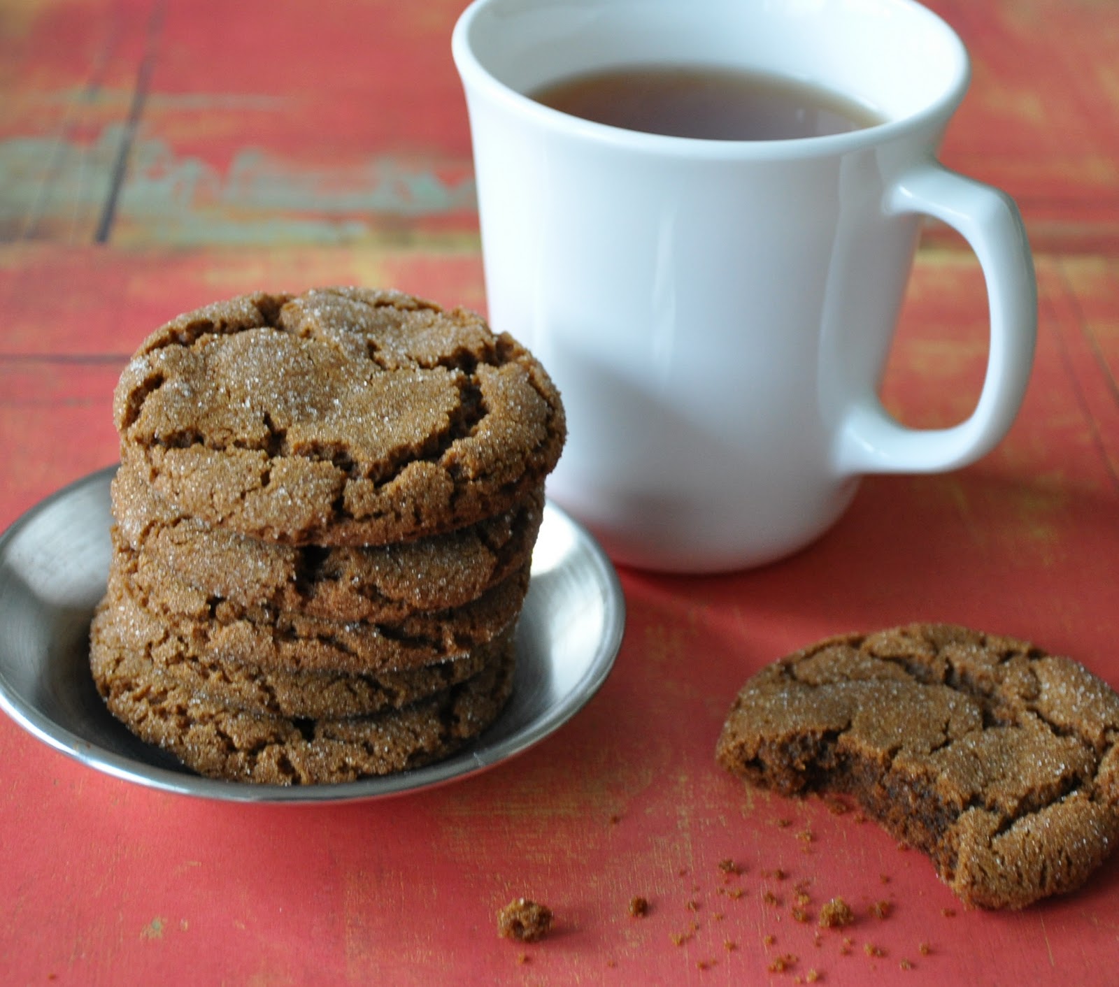 A Word From Aunt B: Ginger Crinkles