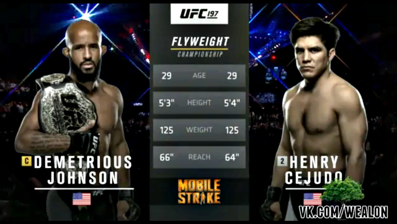 Todas as Lutas Full Fight: Demetrious Johnson vs Henry Cejudo Full Fight