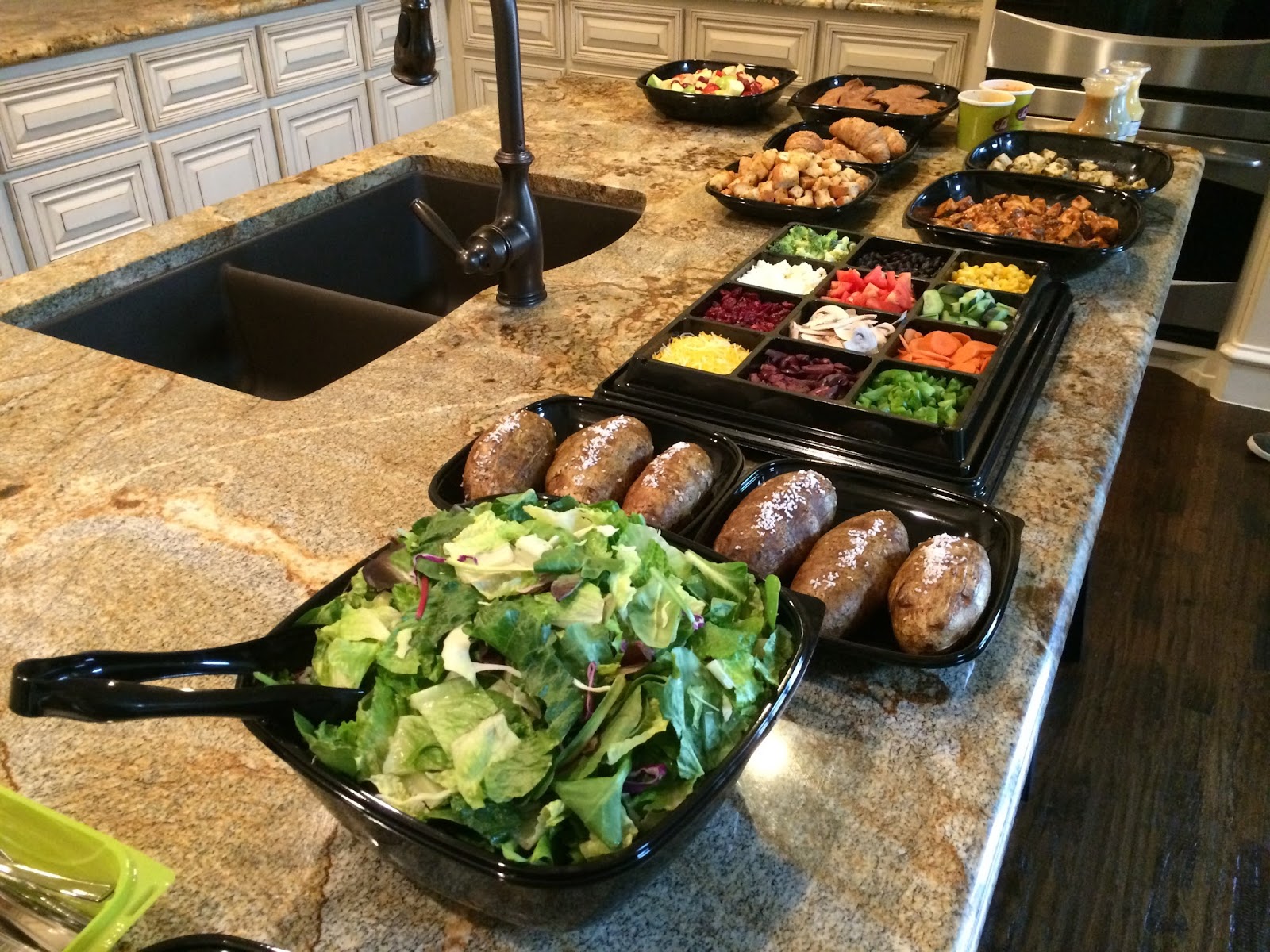 Holiday Party Series: Part 4: Salata Party Hack: An Easy Salad & Baked ...