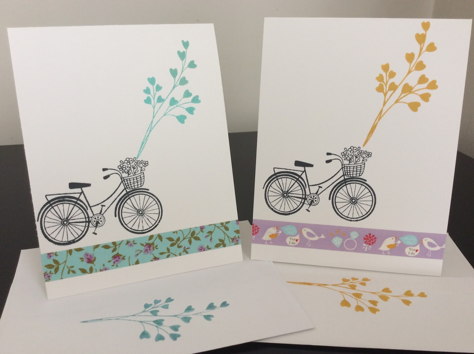 Paula Crafting: Bike Card set / Kit Cartões Bike