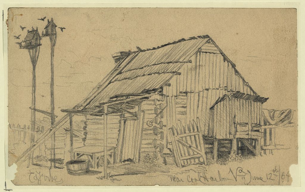 Random Thoughts on History: Artist Edwin Forbes on Slave Assistance to ...