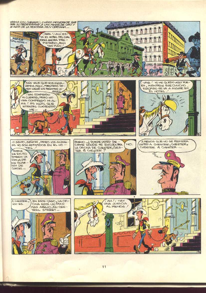 PERROS Y GATOS FAMOSOS: RANTANPLAN, EL PERRO DE LUCKY LUKE COMIC