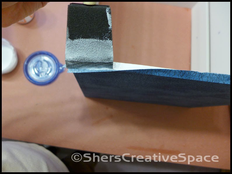 Sher's Creative Space: Tutorial - Mod Podge File Cabinet (Mistakes & All)