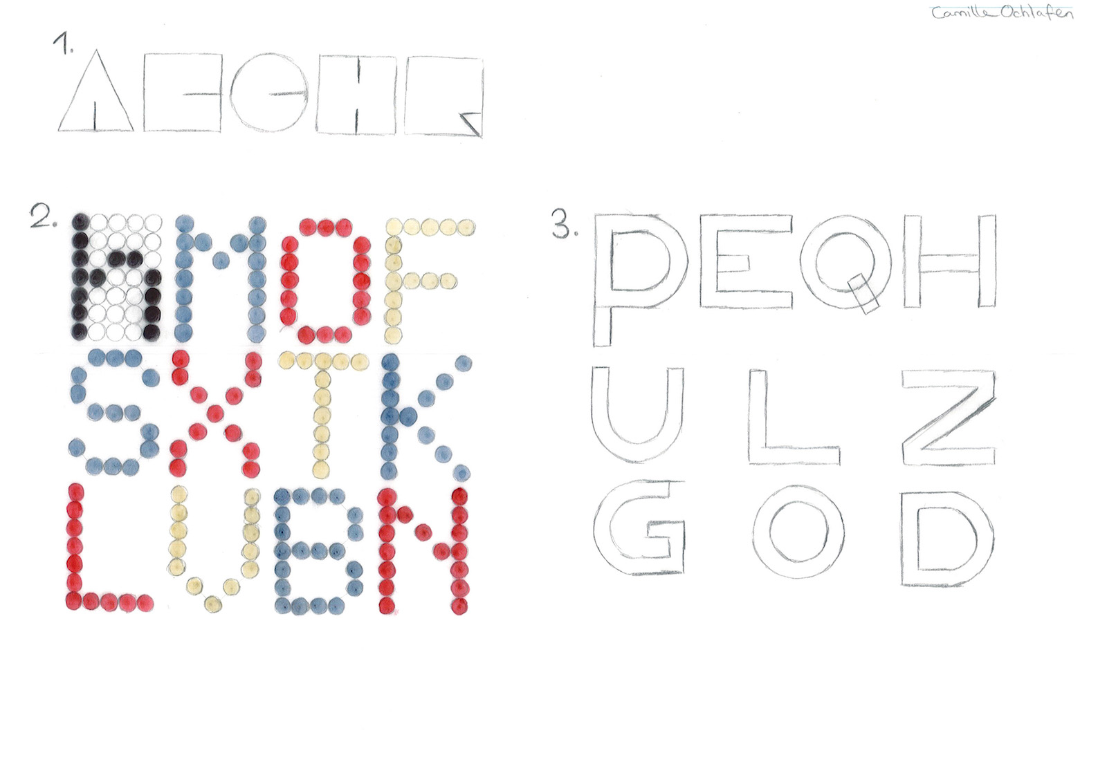 M- DA VEIGA: TRAVAUX // expérimentation typoModule