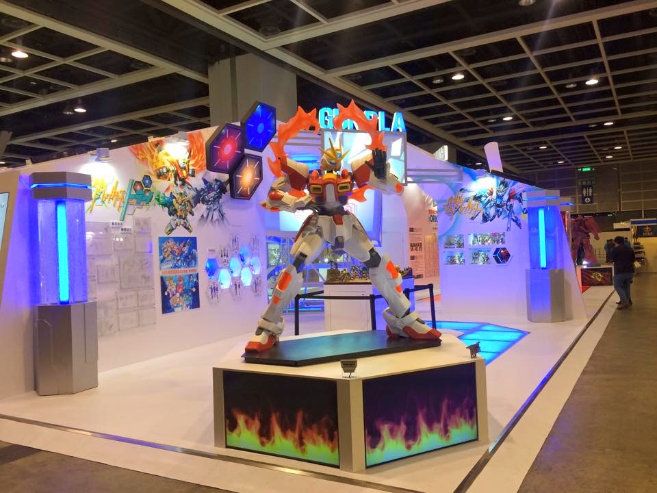 GUNDAM GUY: Gundam Build Fighters Try Exhibits - On Display @ C3 Hong ...