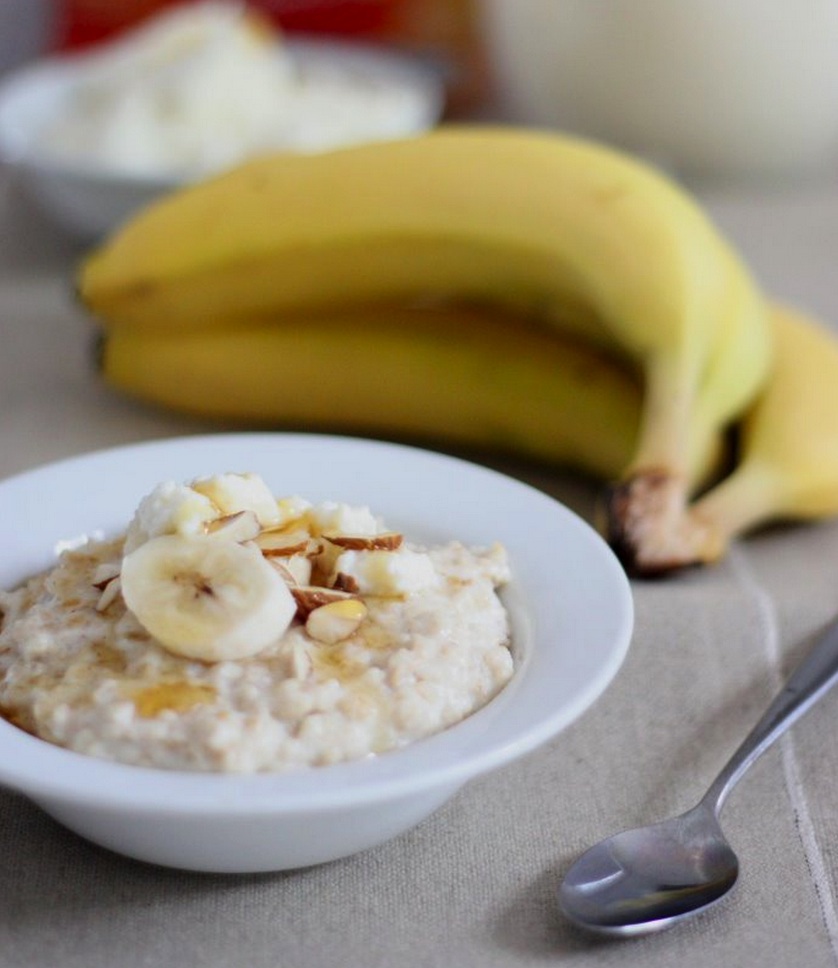 The Scrap Lunch Project: Spiced Banana Oatmeal
