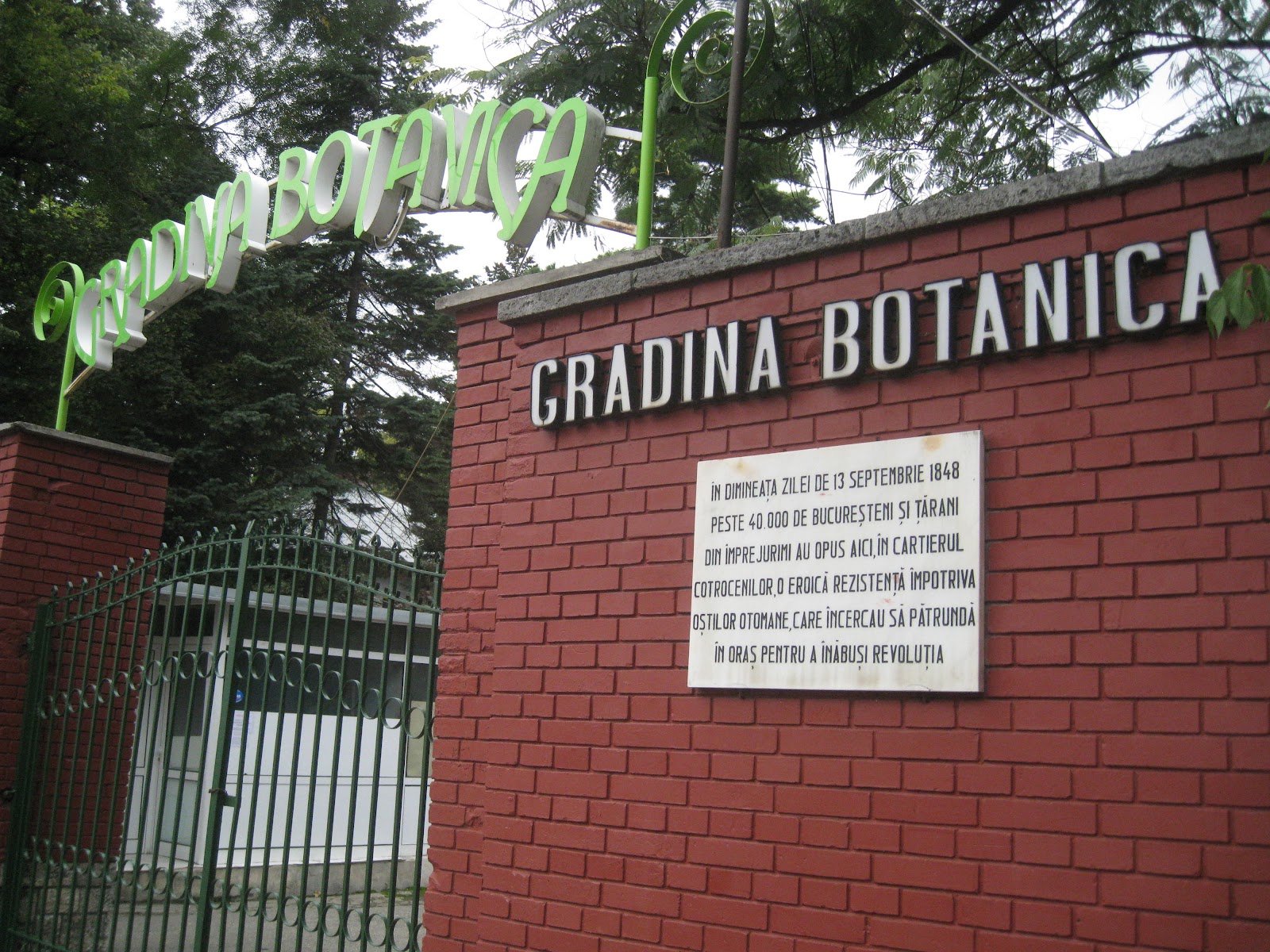 Impresii de calatorie: Gradina Botanica din Bucuresti / Bucharest ...