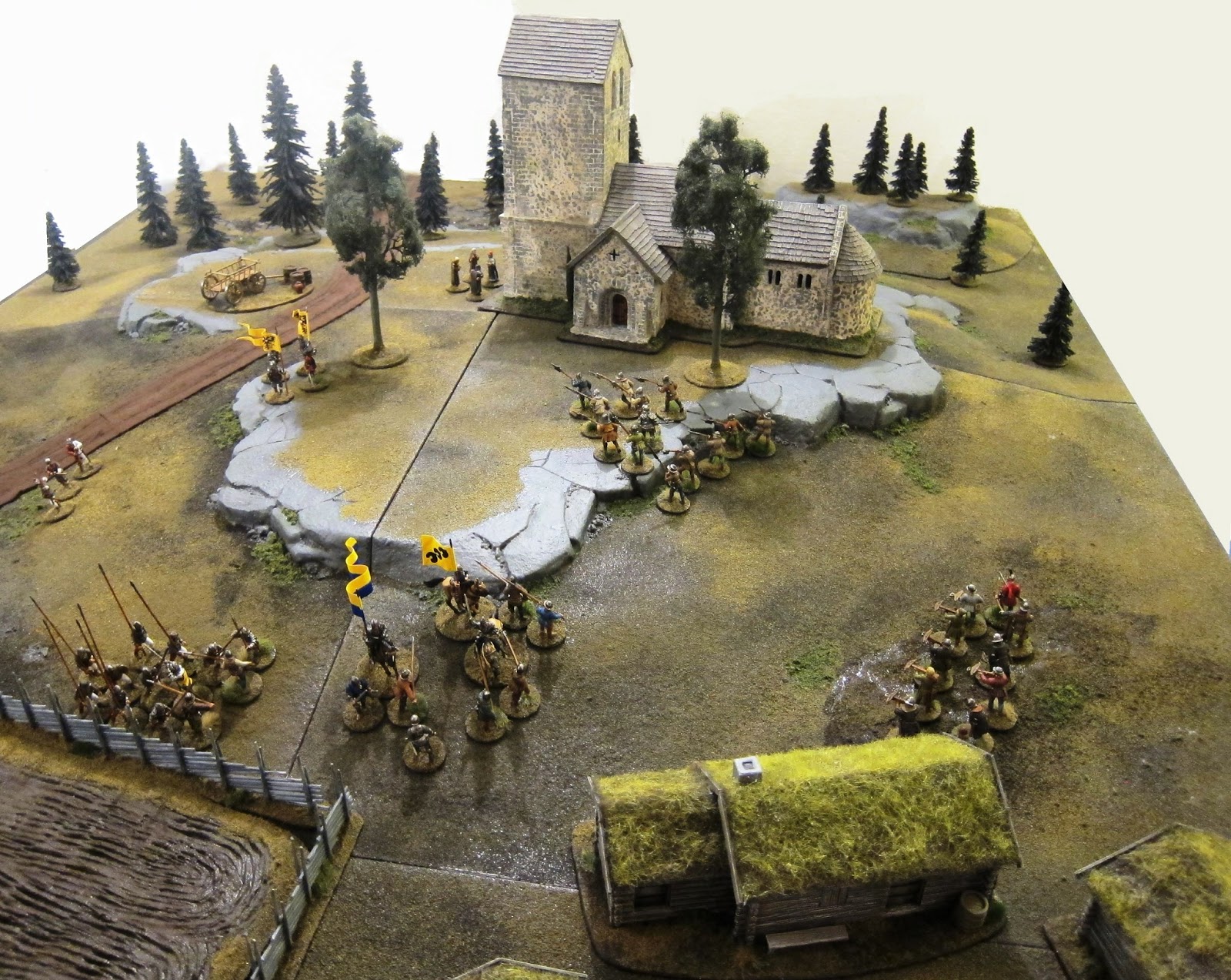 Northern Wargaming: Building a Medieval Church in 28mm scale