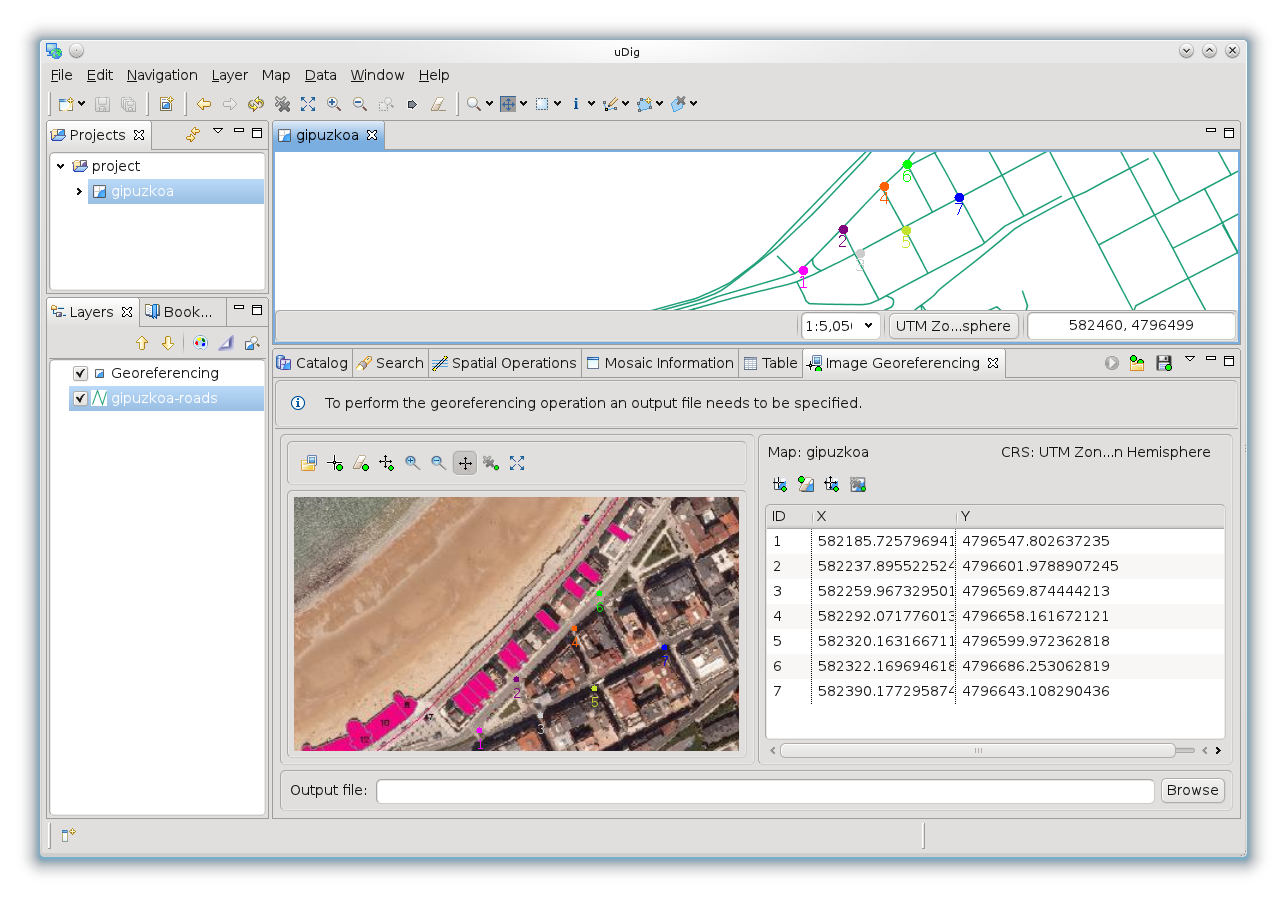 User-friendly Desktop Internet GIS: Image Georeferencing View RC3 for ...