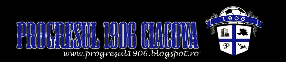 Progresul 1906 Ciacova: Progresul Ciacova - Flacara Parta - 6-2