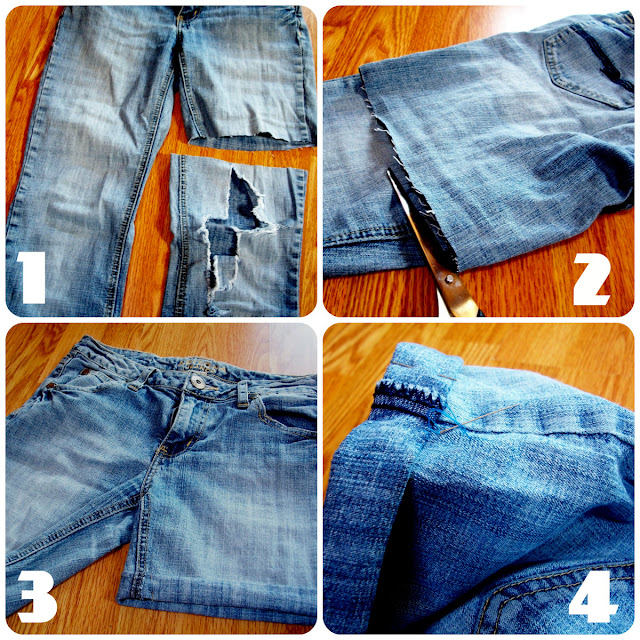 Halfway To Hipster: Ripped Jeans to Shorts