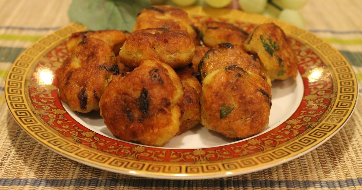 Begedil Ayam - Azie Kitchen