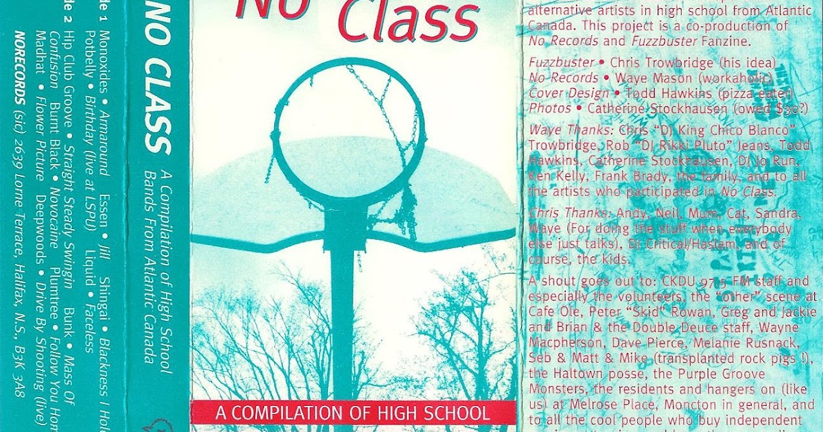 Atlantic Canada Hardcore & Punk: Various Artists - No Class