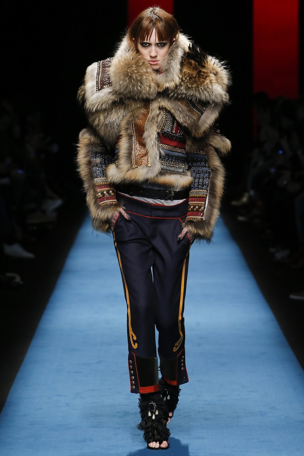 dsquared2 fall / winter 2016.17 milan | visual optimism; fashion ...