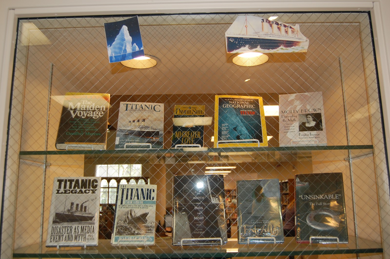 School Librarians Have More Fun: Weekly Displays: Titanic's 100th ...