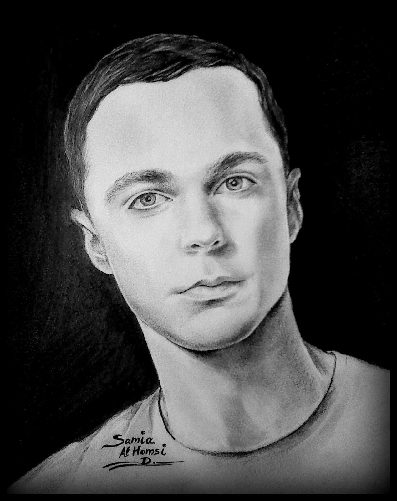 Curly Brush: Sheldon Cooper Portrait