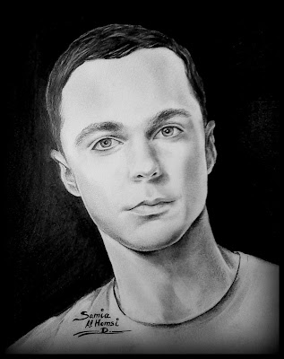 Curly Brush: Sheldon Cooper Portrait