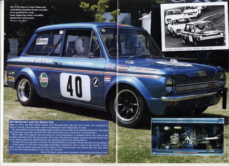 Roys Hillman Imp years: A racing Hillman Imp
