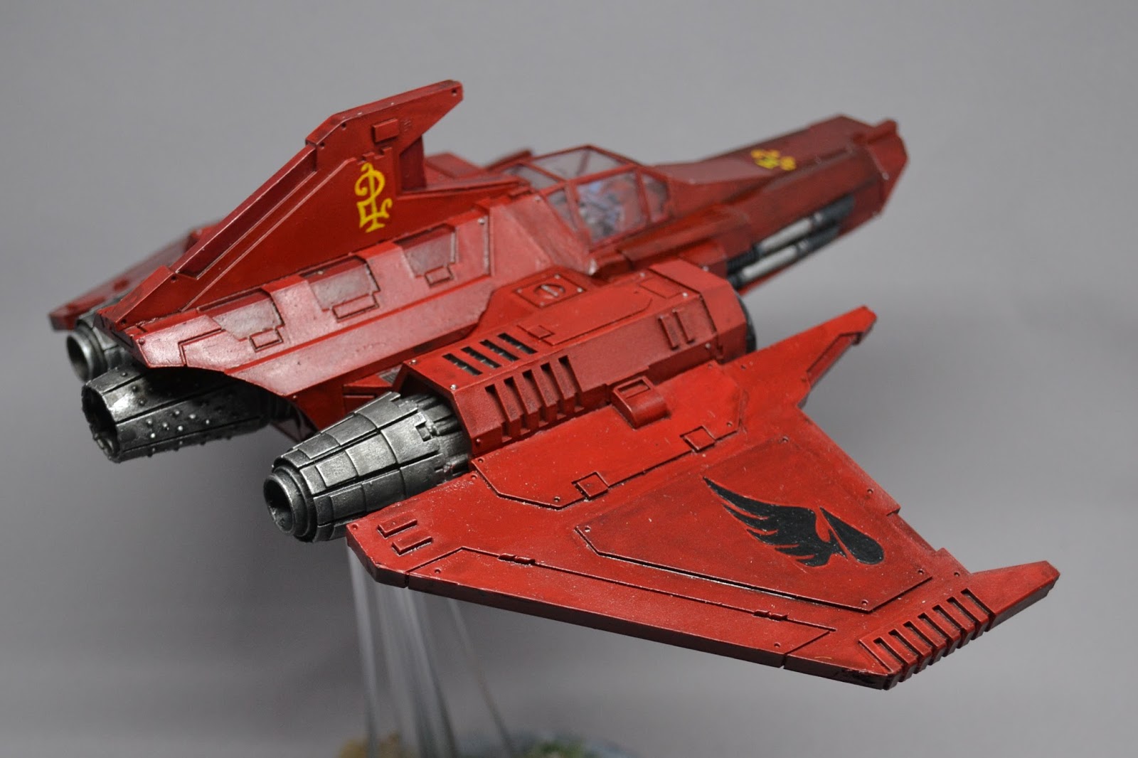 Sepulchre of Heroes: Blood Angels Xiphon Interceptor Complete!