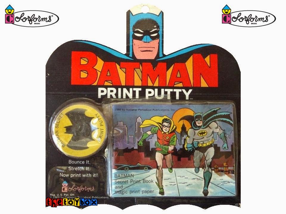 The Toy Box: Print Putty (AKA Secret Print Putty) (Colorforms)