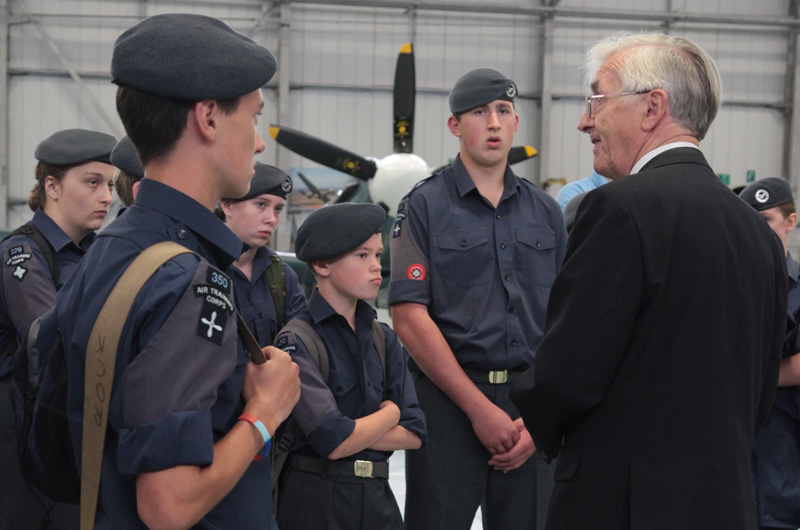 News from Surrey Air Cadets: A Week in the life of... DAY 4 – BBMF Visit