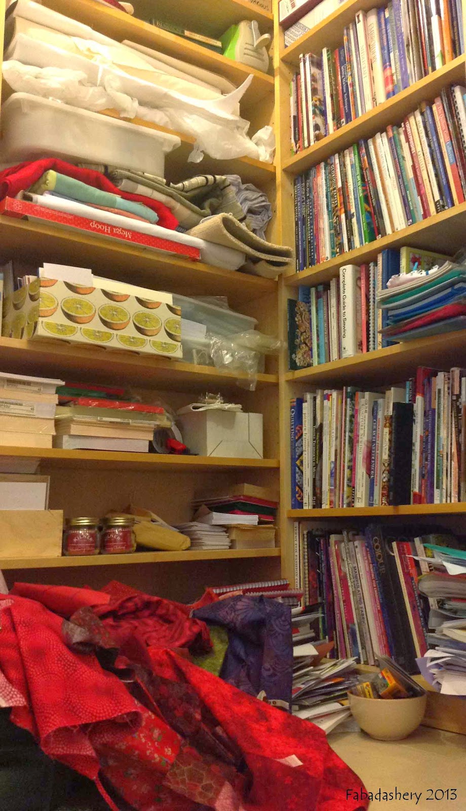 Fabadashery: Addressing Fabric Stash Storage