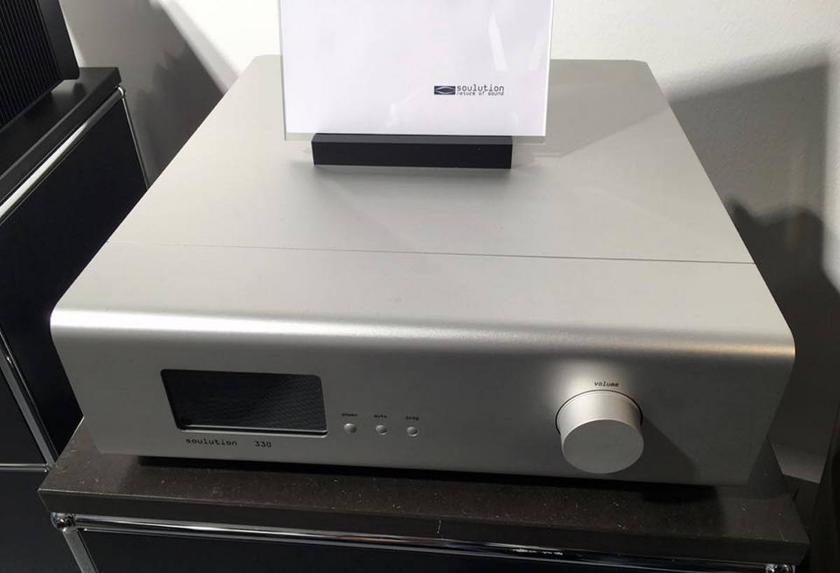 Wizard High-End Audio Blog: Soulution 330 integrated amplifier