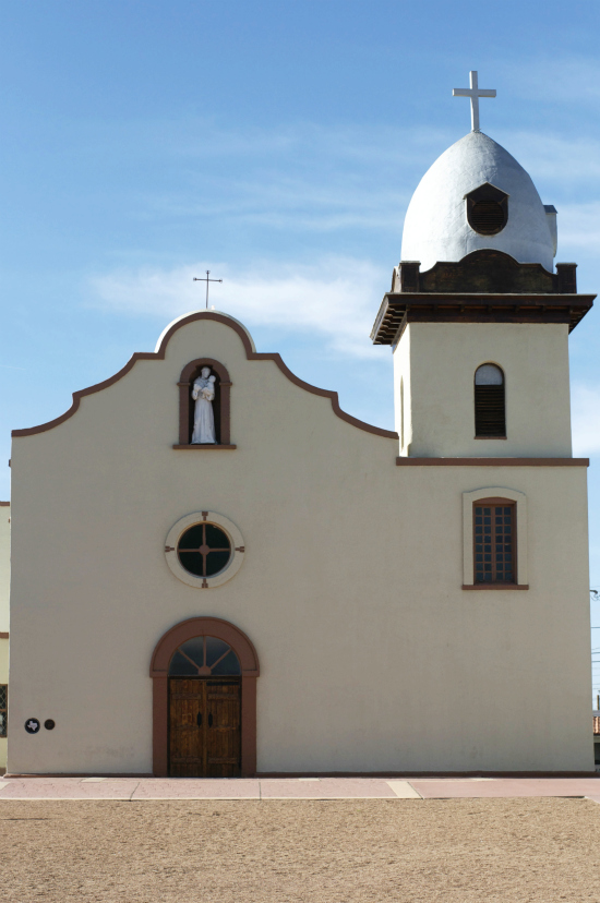 L to the third: Along the Mission Trail