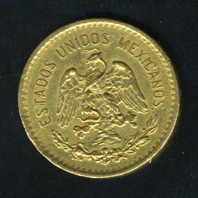 Mexican 5 Pesos Gold bullion coin of 1906|World Banknotes & Coins ...