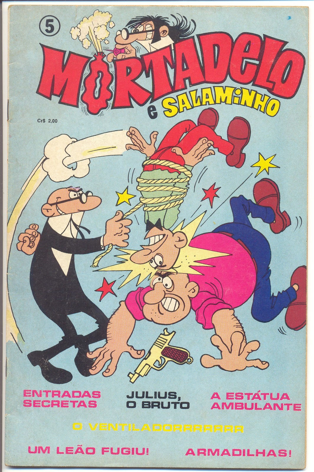 MUSEU DOS GIBIS: Mortadelo, Salaminho e o Professor Bactério!