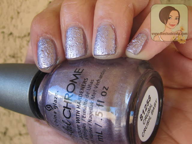 China Glaze Crinkled Chrome Collection Swatches, Review - The Shades Of U