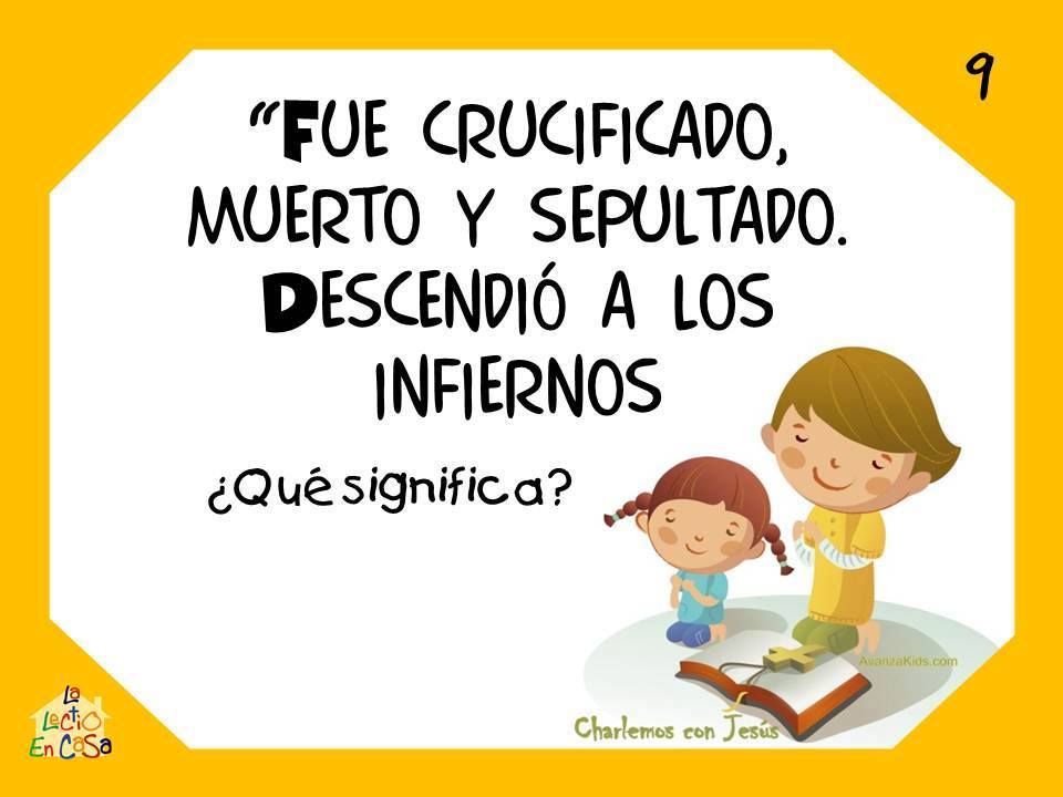 JESUS PASA X AQUI: EL CREDO - EXPLICADO PARA NIÑOS