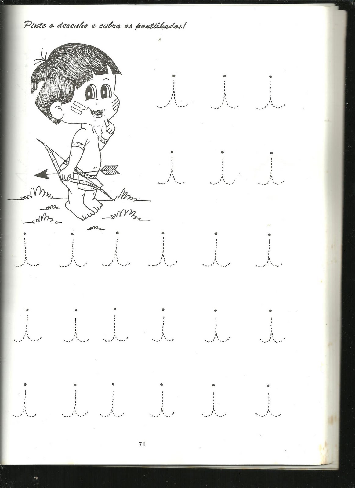 Atividade Da Vogal I Educação Infantil - LIBRAIN