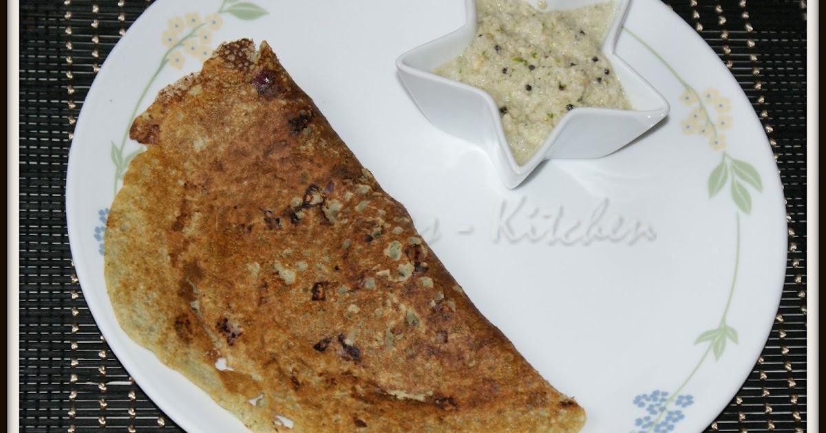 Payaru Dose / Moong Dosa - Malas-Kitchen