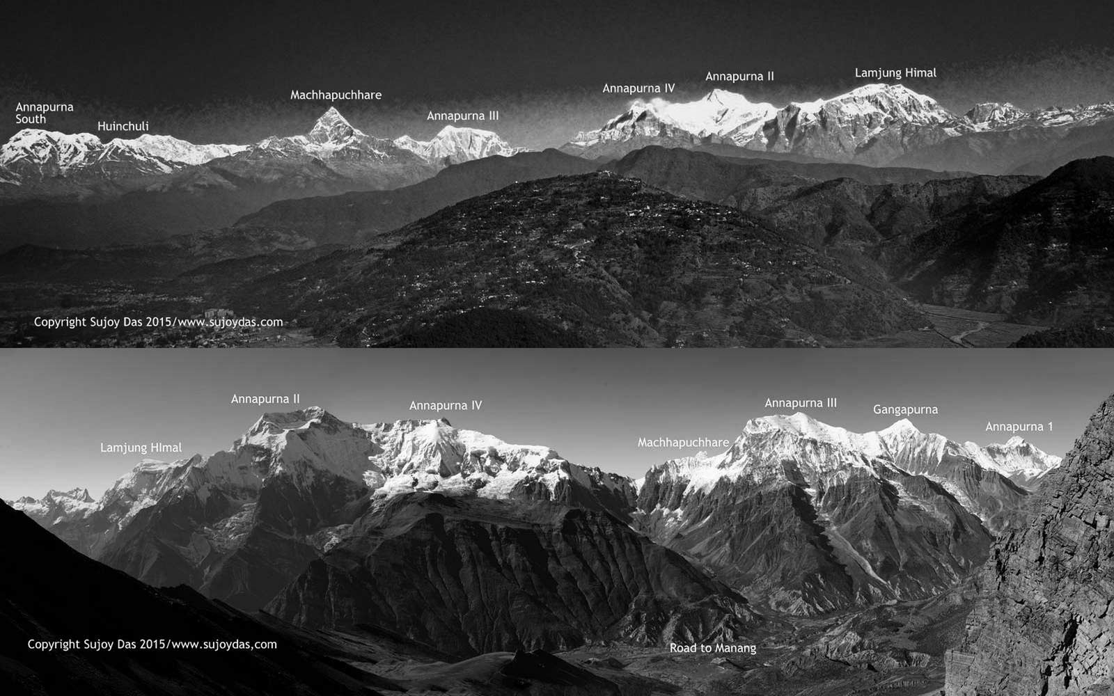 Trekking and Photography in the Himalaya: The Annapurna Range from the ...