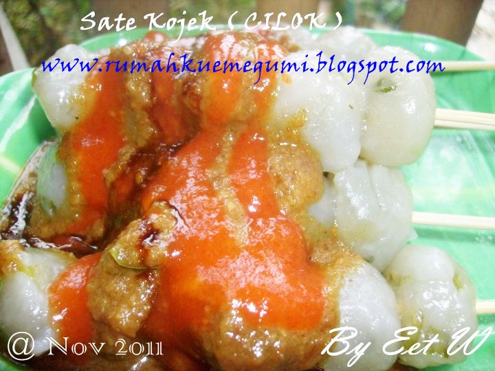 Dari Dapurnya Megumi: Sate Kojek ( CILOK )