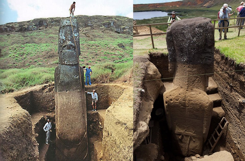 Chile Las Moai de las Islas de Pascuas ~ AsesorTurismo.com